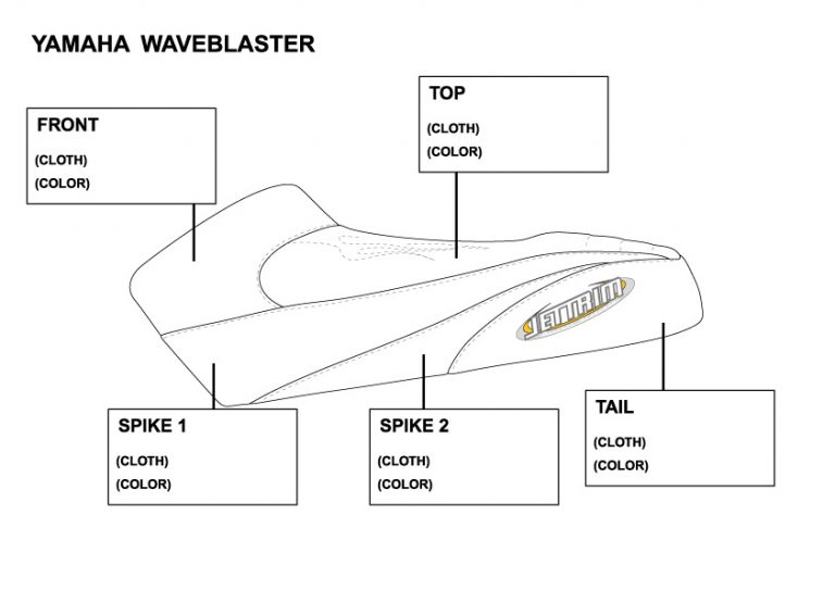 Yamaha WaveBlaster Spike Seat Cover – Jettrim