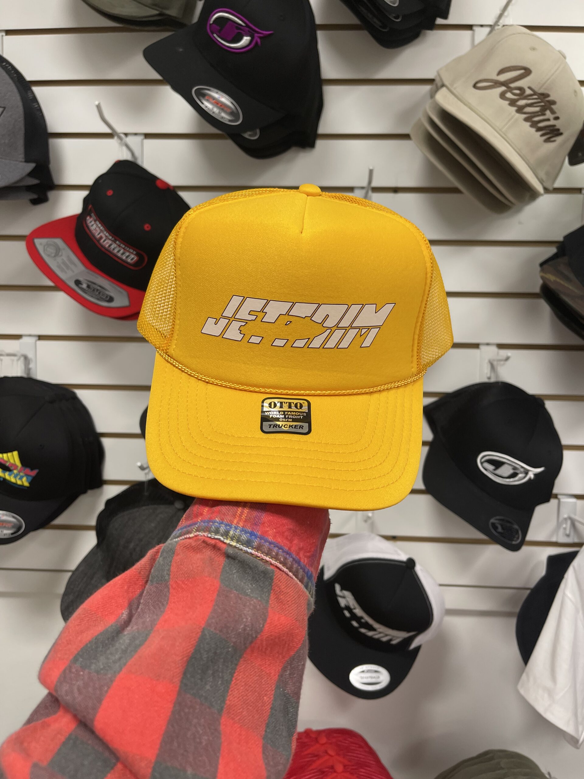 MUSTARD YELLOW FOAM TRUCKER HAT – Jettrim